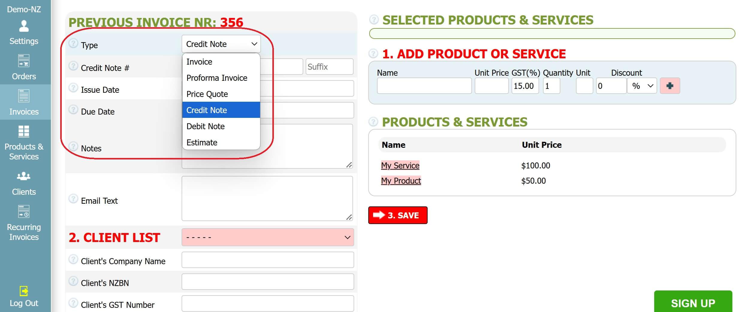 How to Create a Credit Note in INV24 New Zealand: Step by Step Guide