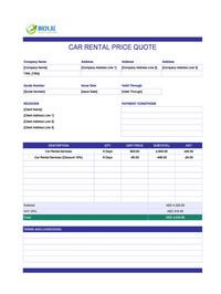 118 Free Price Quote Templates for United Arab Emirates - Word, Excel ...