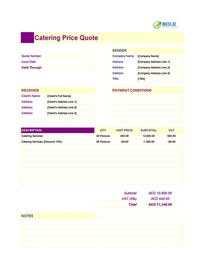 118 Free Price Quote Templates for United Arab Emirates - Word, Excel ...