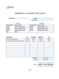 118 Free Price Quote Templates for United Arab Emirates - Word, Excel ...
