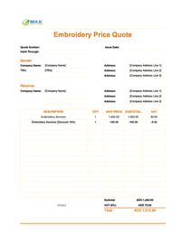 118 Free Price Quote Templates for United Arab Emirates - Word, Excel ...
