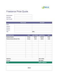 118 Free Price Quote Templates for United Arab Emirates - Word, Excel ...
