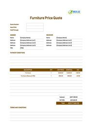 118 Free Price Quote Templates for United Arab Emirates - Word, Excel ...