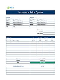 118 Free Price Quote Templates for United Arab Emirates - Word, Excel ...