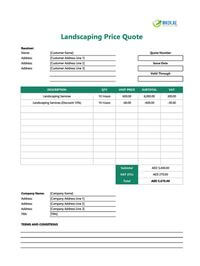 118 Free Price Quote Templates for United Arab Emirates - Word, Excel ...