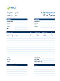 118 Free Price Quote Templates for United Arab Emirates - Word, Excel ...