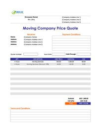 118 Free Price Quote Templates for United Arab Emirates - Word, Excel ...