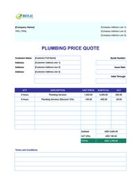 118 Free Price Quote Templates for United Arab Emirates - Word, Excel ...