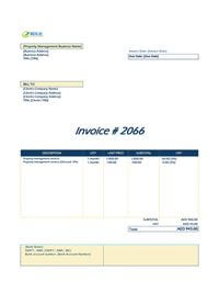 100 Free Invoice Templates for United Arab Emirates - Word, Excel, PDF ...