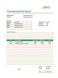 118 Free Price Quote Templates for United Arab Emirates - Word, Excel ...