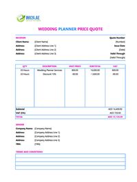 118 Free Price Quote Templates for United Arab Emirates - Word, Excel ...