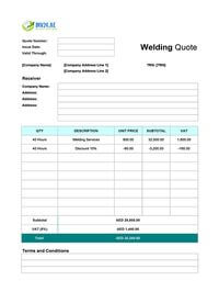 118 Free Price Quote Templates for United Arab Emirates - Word, Excel ...