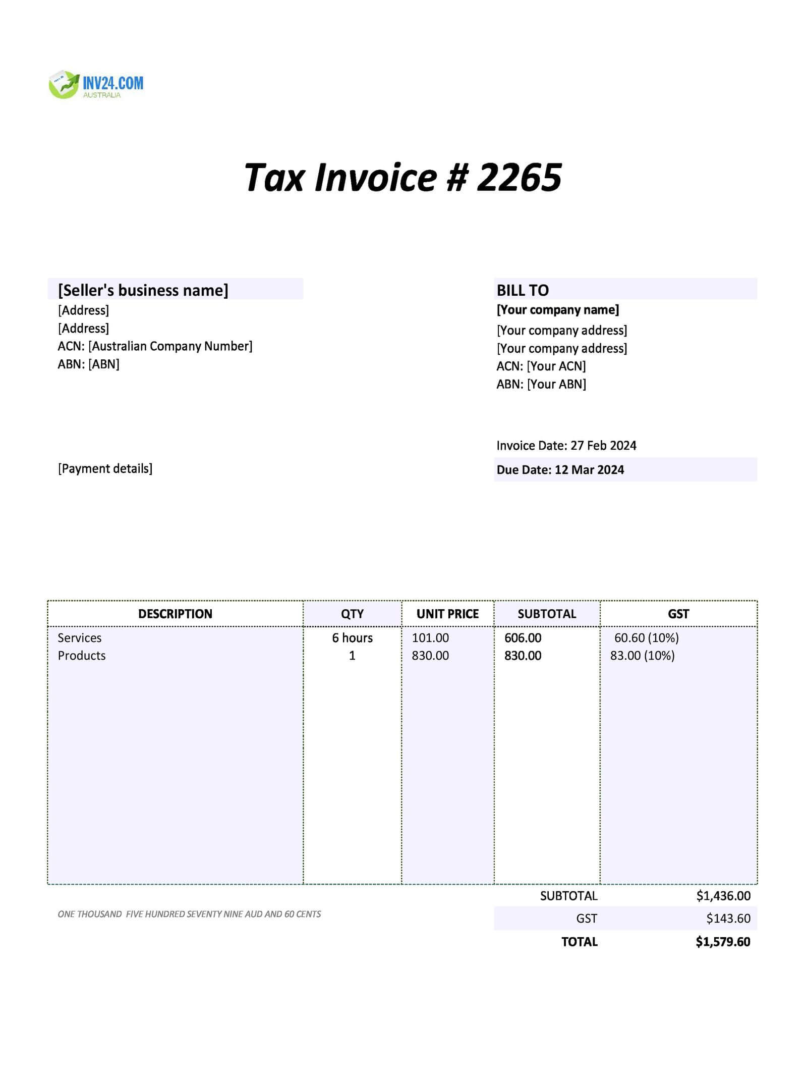 Self-billing Invoice in Australia: Meaning, Benefits & Example