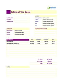 141 Free Price Quote Templates for Australia - Word, Excel, PDF, Google ...
