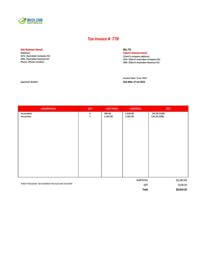 111 Free Invoice Templates for Australia - Word, Excel, PDF, Google ...