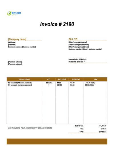 Advance Invoice in Canada: Meaning, Pros & Cons