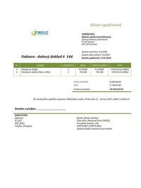 37 Vzorů faktury zdarma - Word, Excel, PDF, Google Docs/Sheets