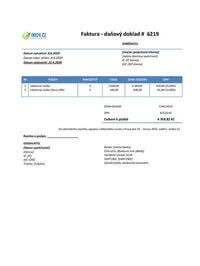 37 Vzorů faktury zdarma - Word, Excel, PDF, Google Docs/Sheets