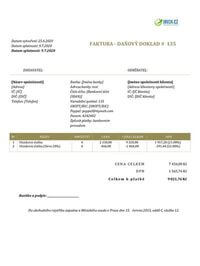 37 Vzorů faktury zdarma - Word, Excel, PDF, Google Docs/Sheets