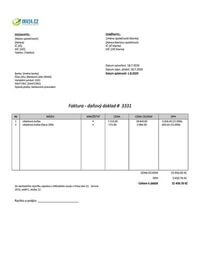 37 Vzorů faktury zdarma - Word, Excel, PDF, Google Docs/Sheets