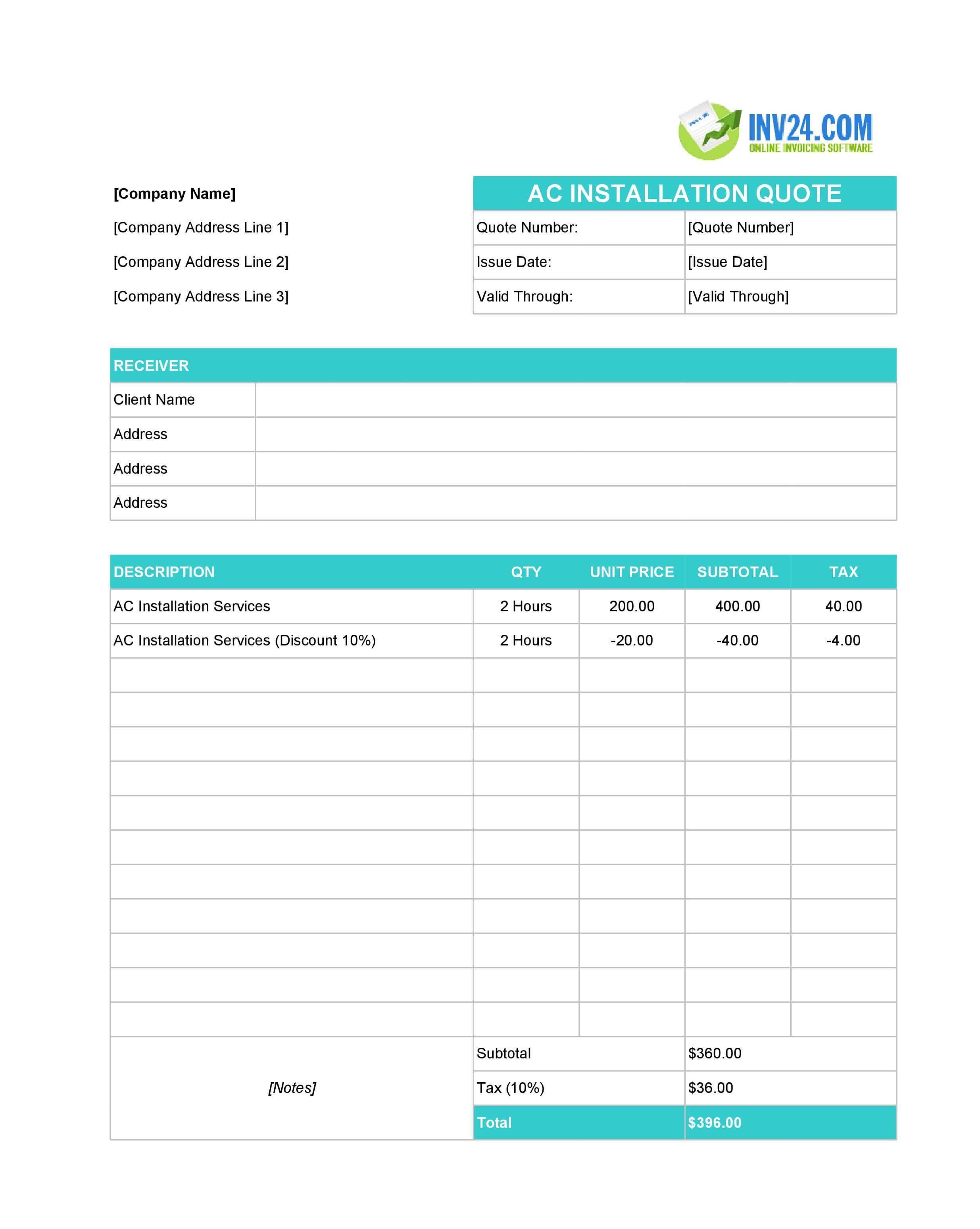 Air Conditioning Installation Quotes