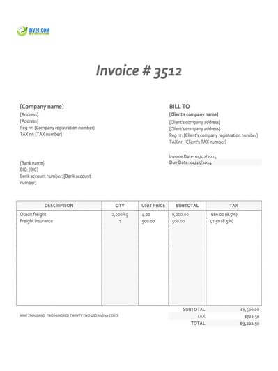 Freight Invoice: Meaning, Example & Essential Constituents