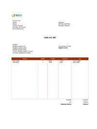 37 Ilmaista laskupohjaa - Word, Excel, PDF, Google Docs/Sheets