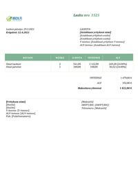 37 Ilmaista laskupohjaa - Word, Excel, PDF, Google Docs/Sheets