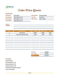143 Free Price Quote Templates for the United Kingdom - Word, Excel ...