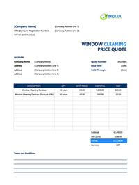 143 Free Price Quote Templates for the United Kingdom - Word, Excel ...