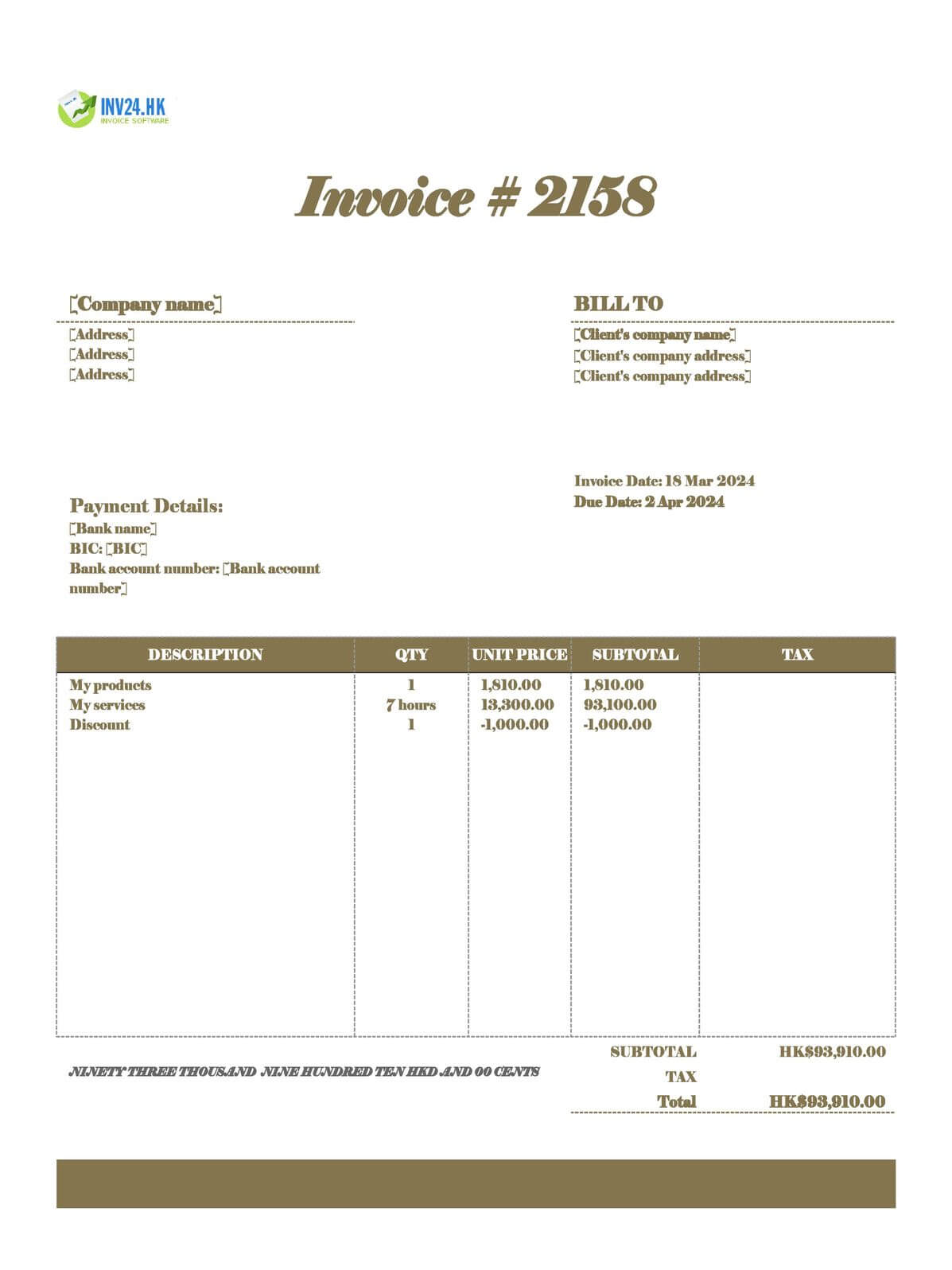 Invoice with Bank Details in Hong Kong: Pros & Cons
