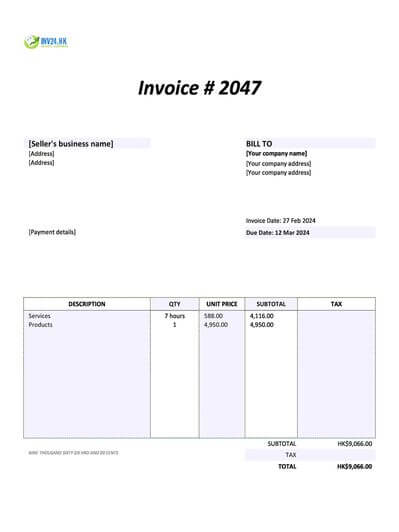 Self-billing Invoice in Hong Kong: Meaning, Benefits & Example
