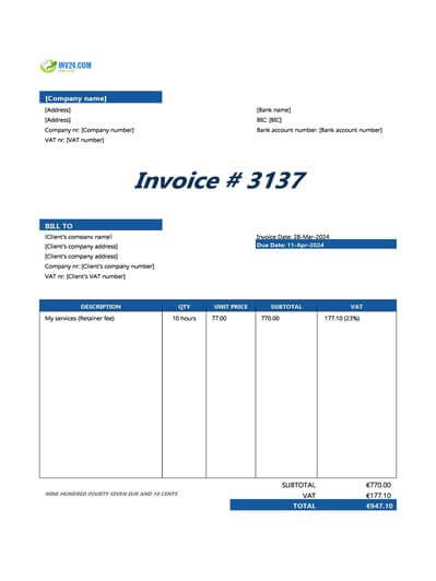 Retainer Invoice in Ireland: Meaning, Example, Pros & Cons