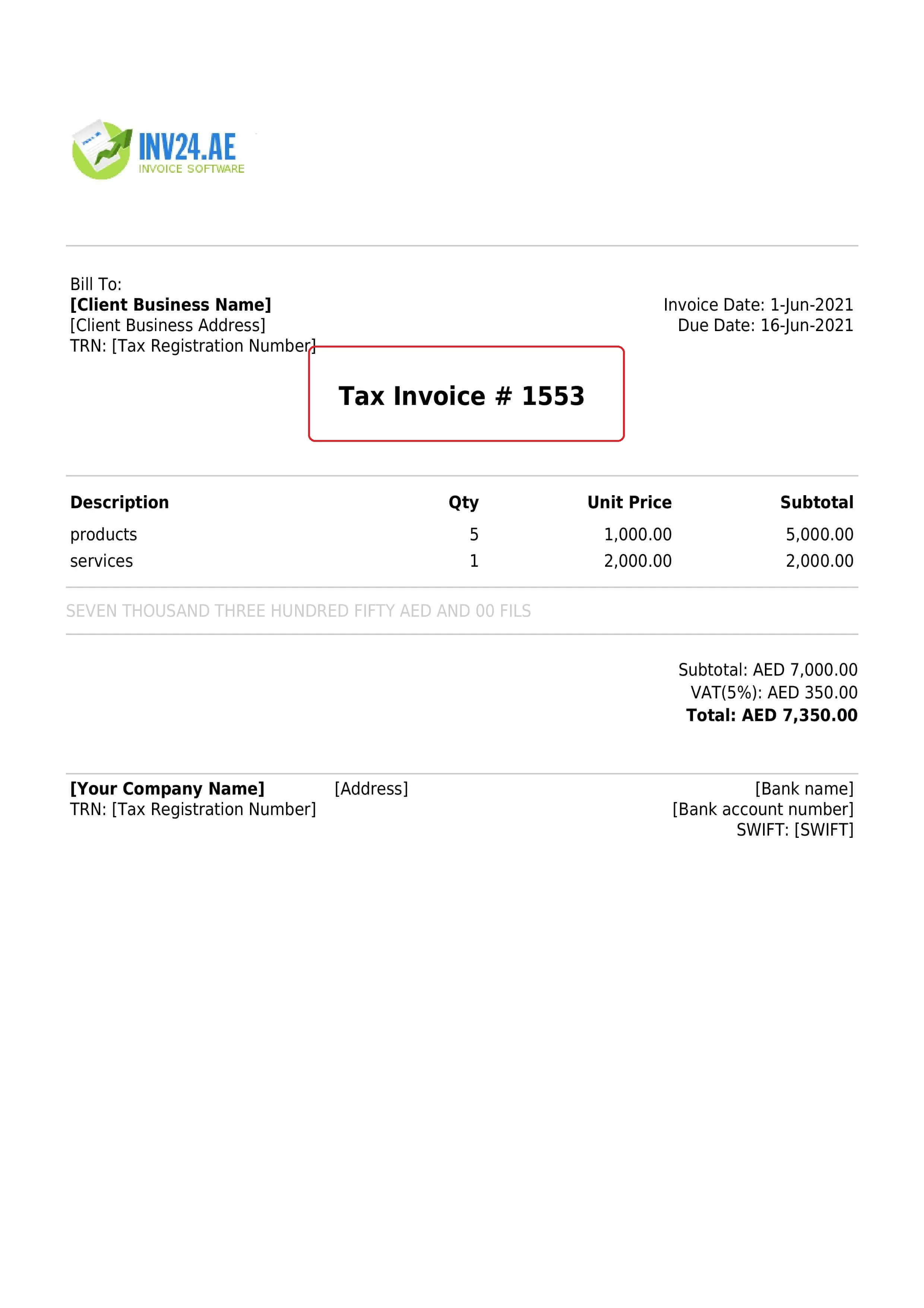 What is an Invoice Number and How to Assign it in UAE