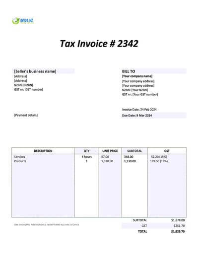 Self-billing Invoice in New Zealand: Meaning, Benefits & Example