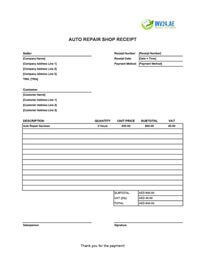 200 Free Receipt Templates for UAE - Excel, Word, PDF, Google Docs/Sheets