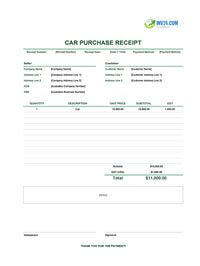 250 Free Receipt Templates for Australia - Excel, Word, PDF, Google ...