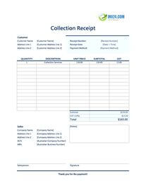 250 Free Receipt Templates for Australia - Excel, Word, PDF, Google ...