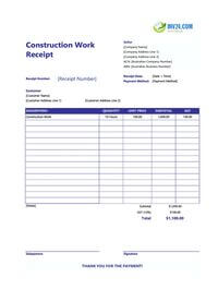 250 Free Receipt Templates for Australia - Excel, Word, PDF, Google ...