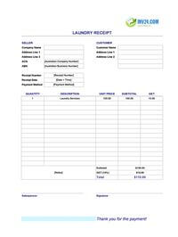 250 Free Receipt Templates for Australia - Excel, Word, PDF, Google ...