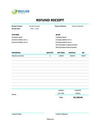 250 Free Receipt Templates for Australia - Excel, Word, PDF, Google ...