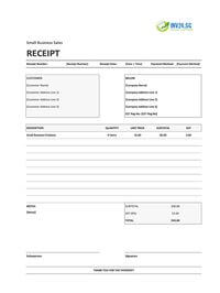 194 Free Receipt Templates for Singapore - Excel, Word, PDF, Google ...
