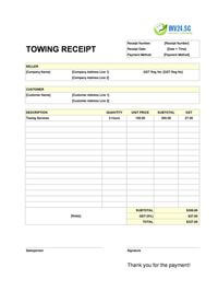 194 Free Receipt Templates for Singapore - Excel, Word, PDF, Google ...