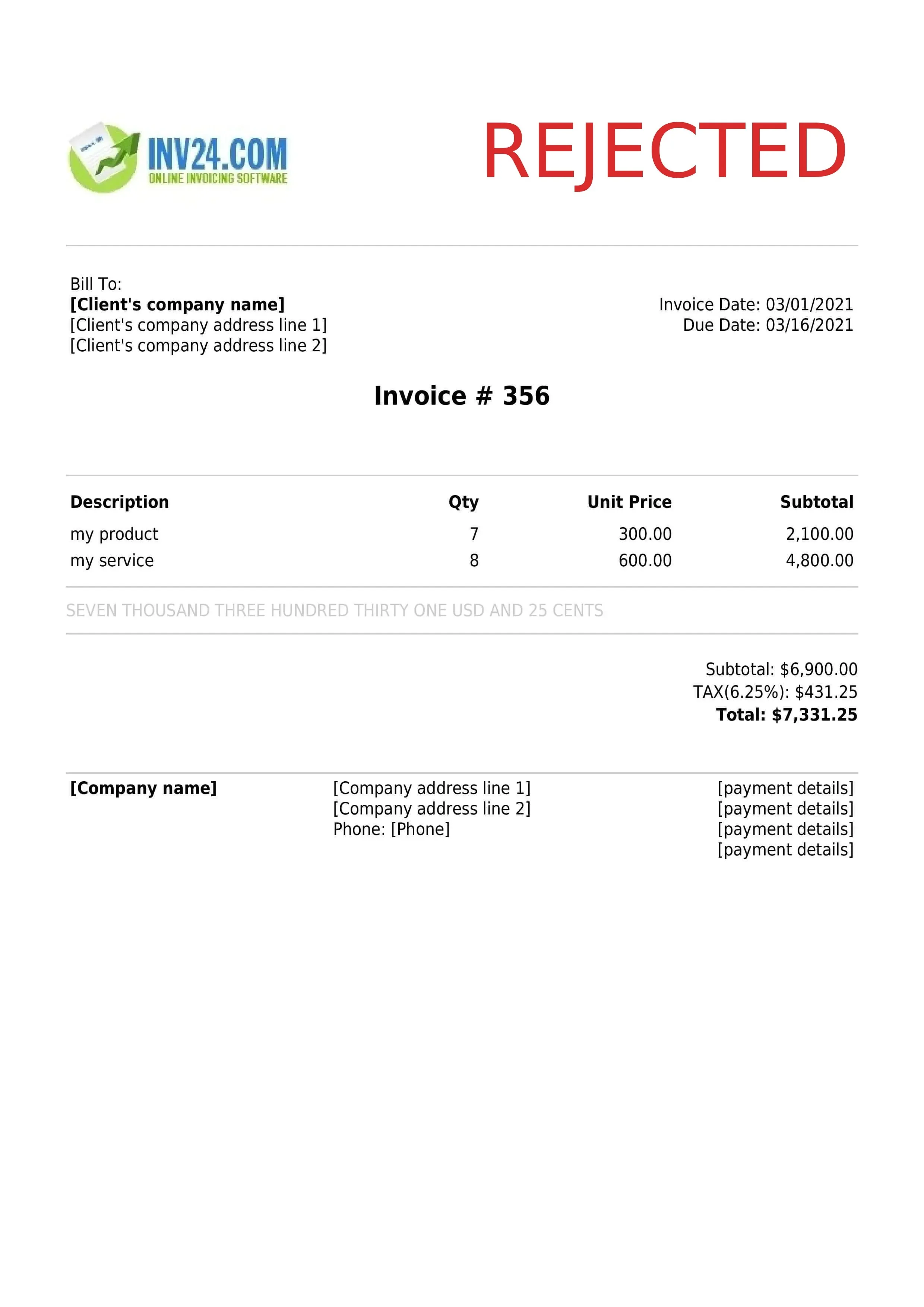 Invoice Rejection: How to Reject an Invoice + Email Template