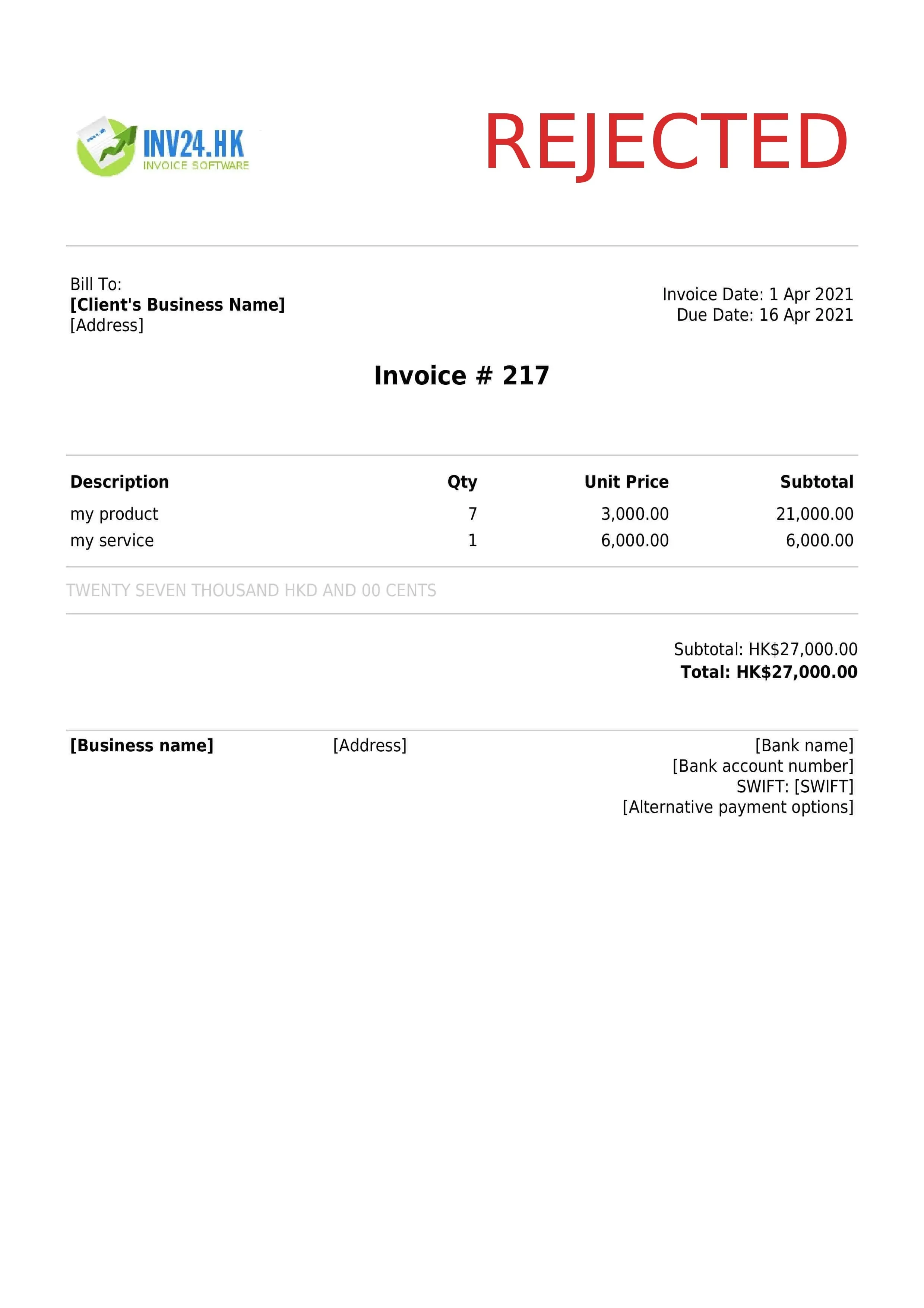 Invoice Rejection in Hong Kong: How to Reject an Invoice + Email Template