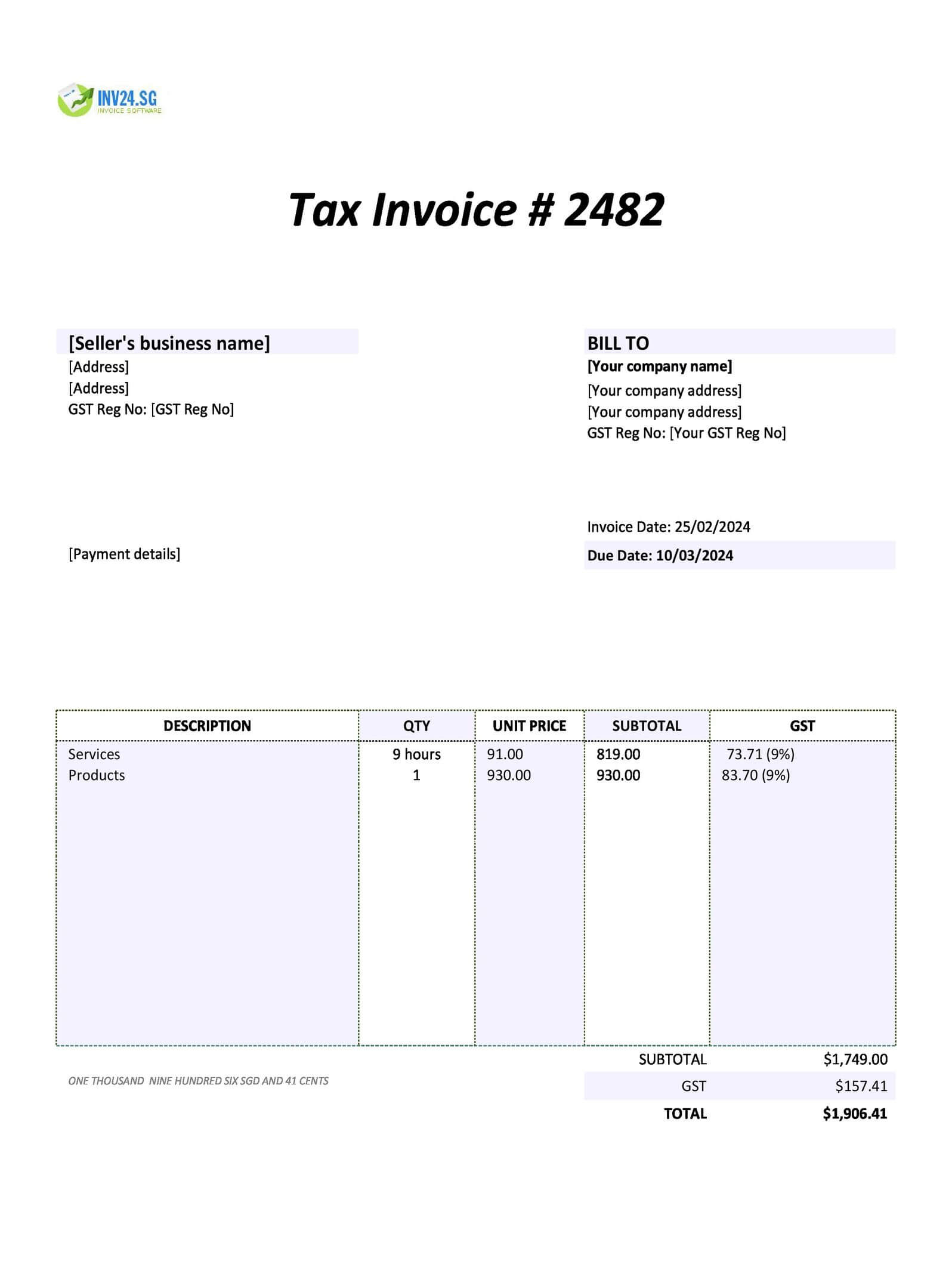 Self-billing Invoice in Singapore: Meaning, Benefits & Example