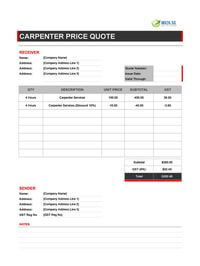 104 Free Price Quote Templates for Singapore - Word, Excel, PDF, Google ...